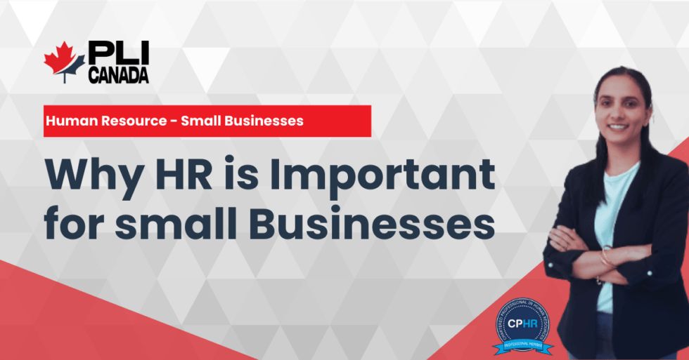 Why HR is Important for Small Business | PLI Canada